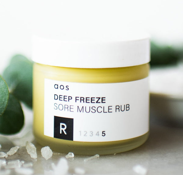 Deep Freeze Sore Muscle Rub – The Peoples Apothecary